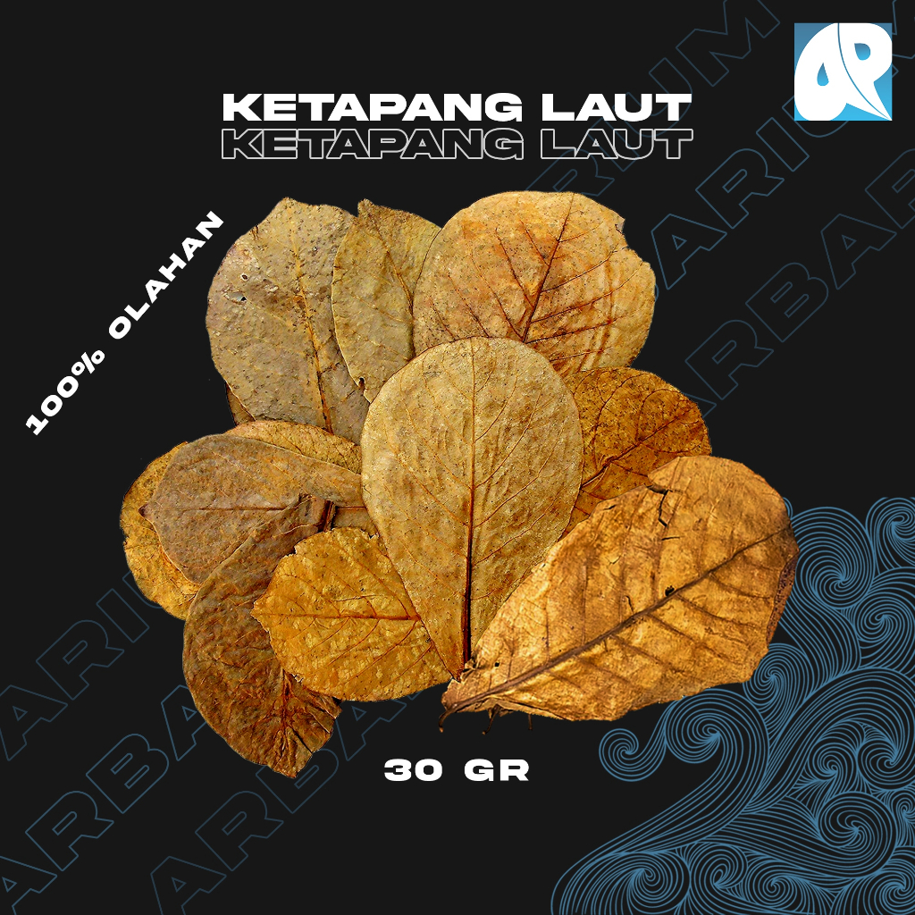 Jual PROMO Daun Ketapang Laut Olahan Fermentasi Siap Pakai Untuk Ikan ...
