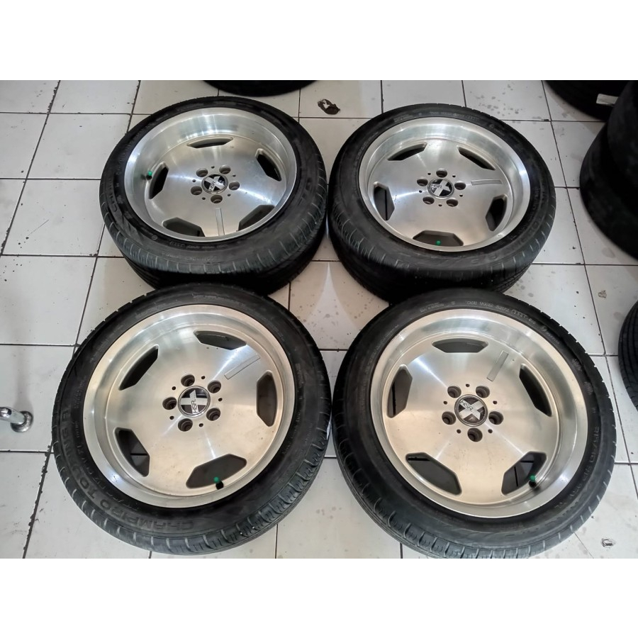 Jual VELG MOBIL MERCY ROSTOCK EURO BEKAS RING 17 BAUT 5 BAN GT 215 50 ...
