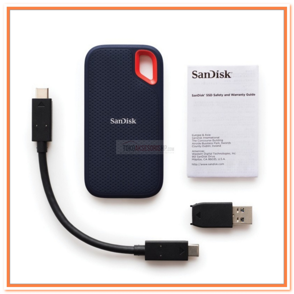 Jual Sandisk Extreme Portable SSD E61 1TB 1050MB/s Hardisk External Sandisk | Shopee Indonesia