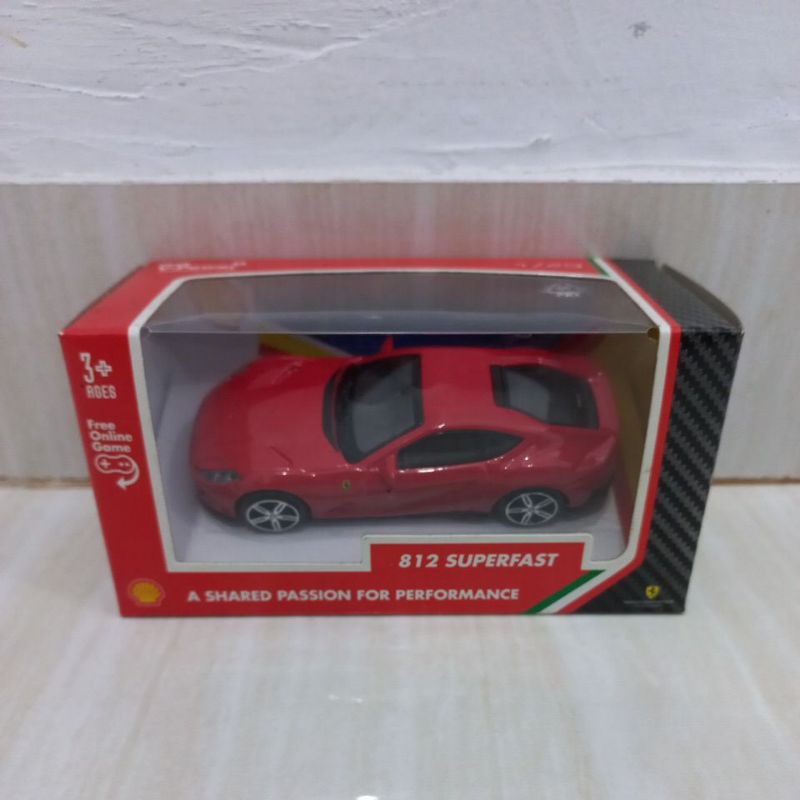 Jual SHELL DIECAST FERRARI 812 SUPERFAST (MISB) LIMITED EDITION ...