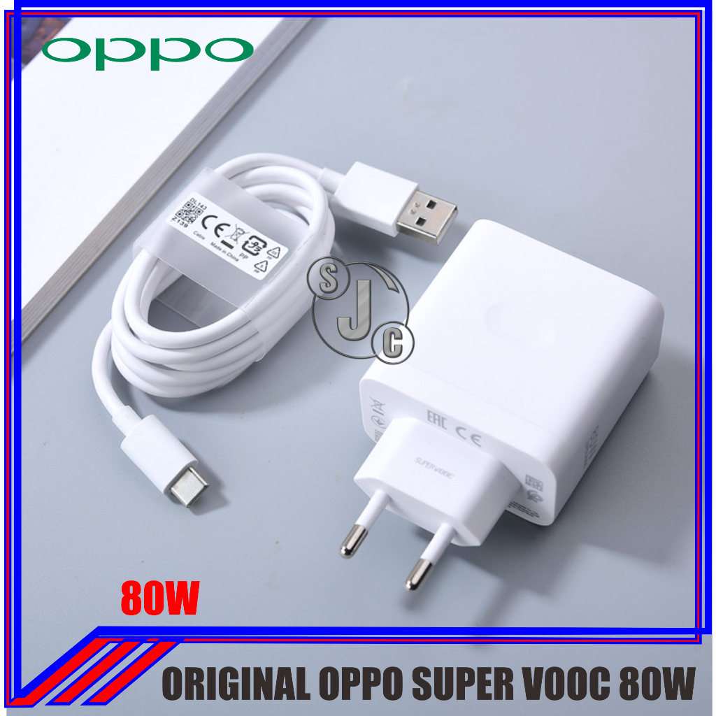 Jual Charger Oppo Reno 8 Pro 5G Reno 10 X Zoom Ori 100% Super VOOC 80 ...