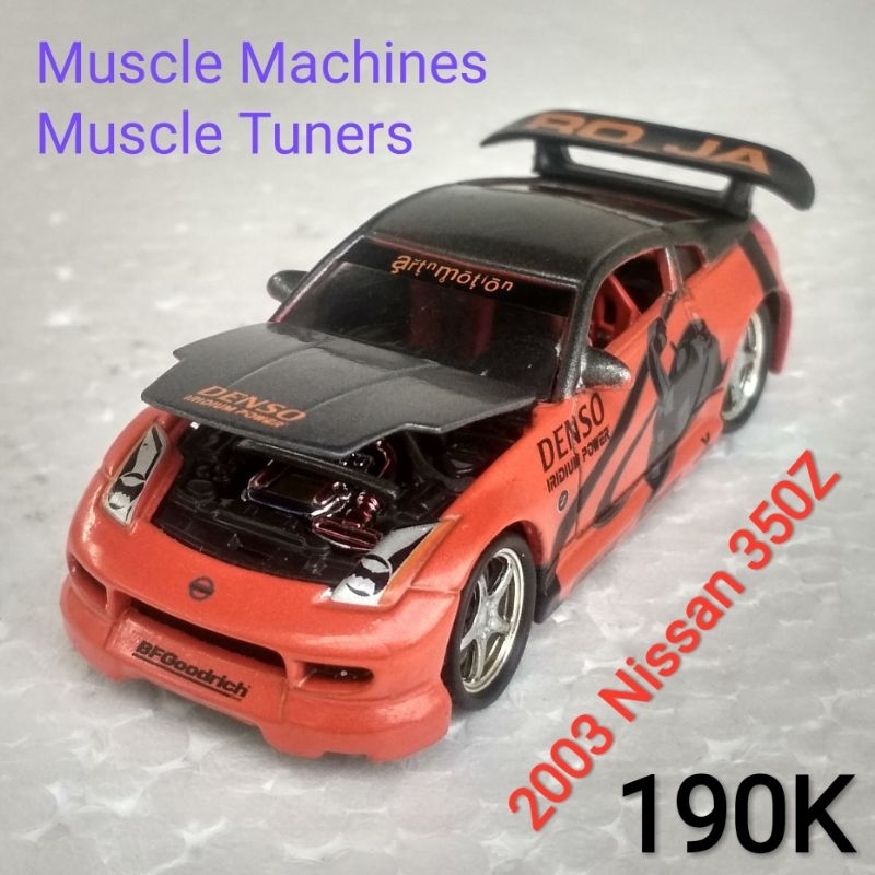 Jual Diecast 64 Muscle Machines Nissan 350Z Open Hood | Shopee Indonesia