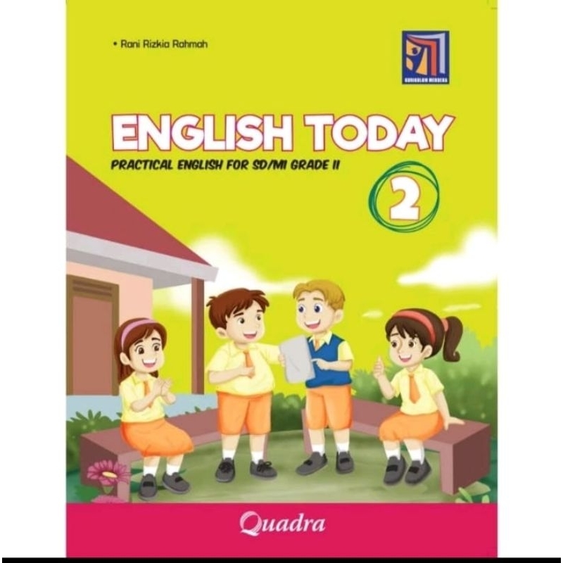 Jual ORI buku teks PIJAR English today kelas 2 kurikulum merdeka ...