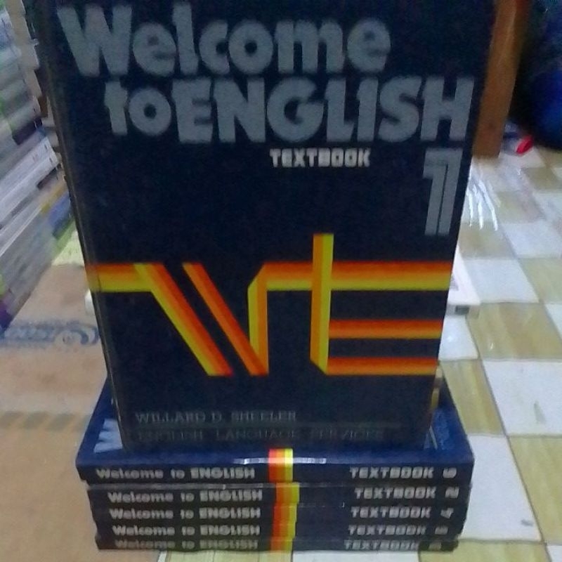 Jual 1 SET Welcome to English Textbook Vol.1,2,3.4,5,6 ORIGINAL ( hacd ...
