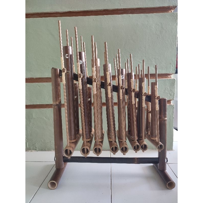 Jual Angklung 1 Oktaf Nada Sedang | Shopee Indonesia