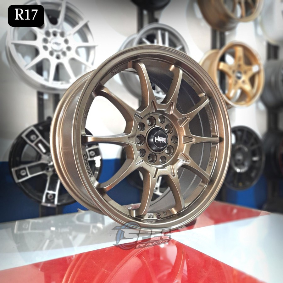Jual Velg HSR Bronze Ring 17 HSR BOROKO SRD Mobil Outlander, Ertiga, Terios, Xpander, Rush ...