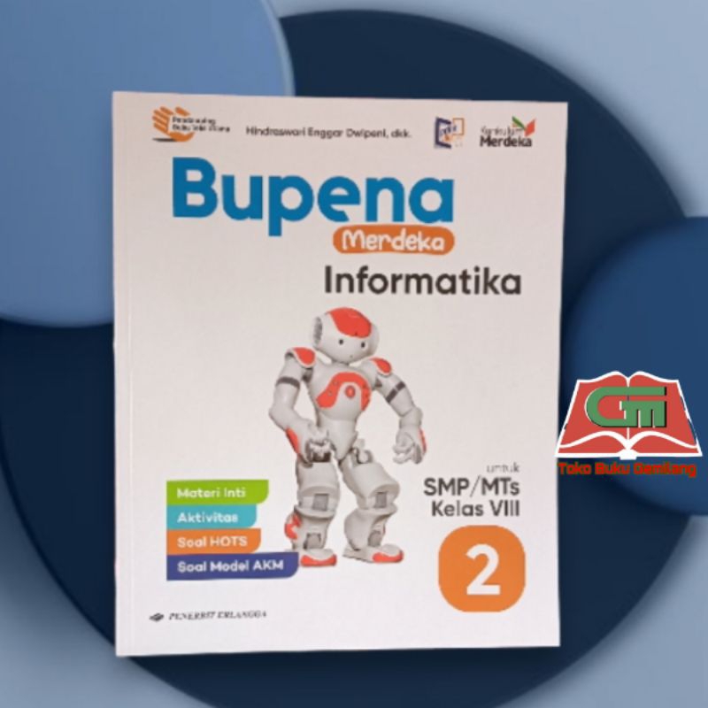 Jual BUKU BUPENA INFORMATIKA SMP/ MTS KELAS 8 KURIKULUM MERDEKA PENERBIT ERLANGGA | Shopee Indonesia