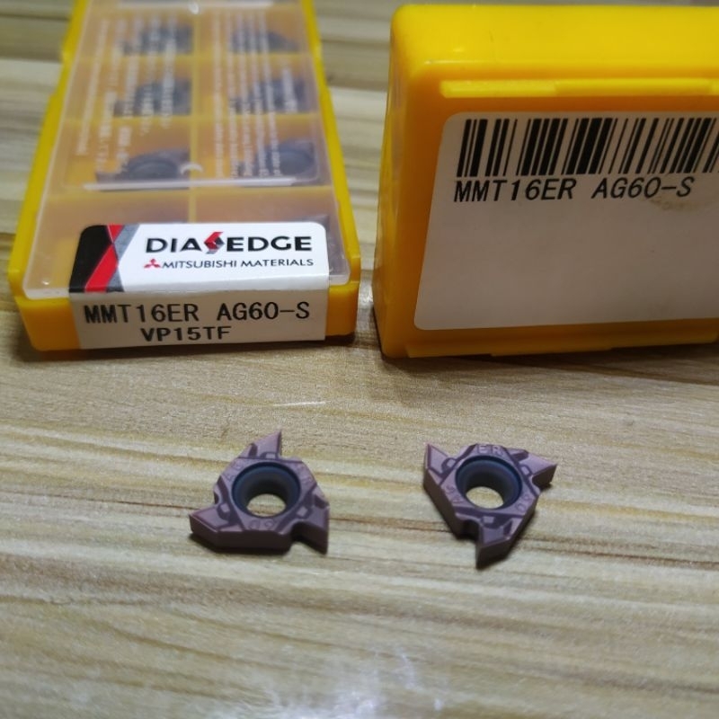 Jual insert ulir luar MMT 16ER AG60 - S VP15TF Mitsubishi pisau bubut ...