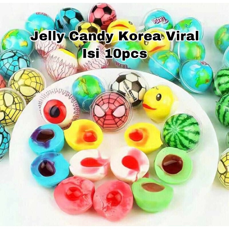 Jual Permen lunak Jelly Viral halal premium - trolli gummy - permen ...