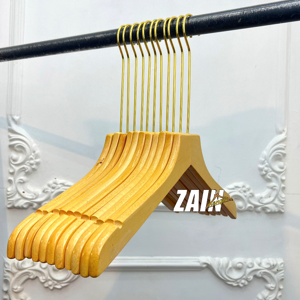 Jual BERBAGAI JENIS HANGER KAYU PREMIUM | Shopee Indonesia