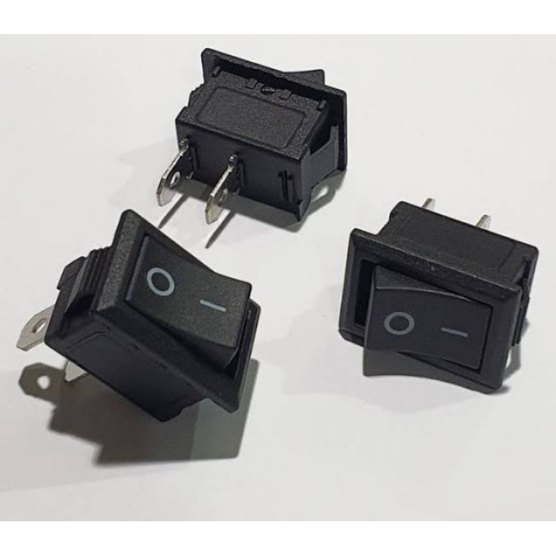 Jual Saklar Switch On Off 2 Pin Hitam (Harga Grosir) | Shopee Indonesia