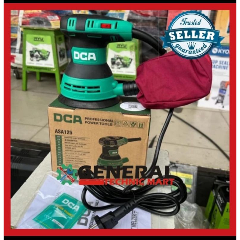 Jual Mesin amplas bulat velcro DCA ASA125 | Shopee Indonesia