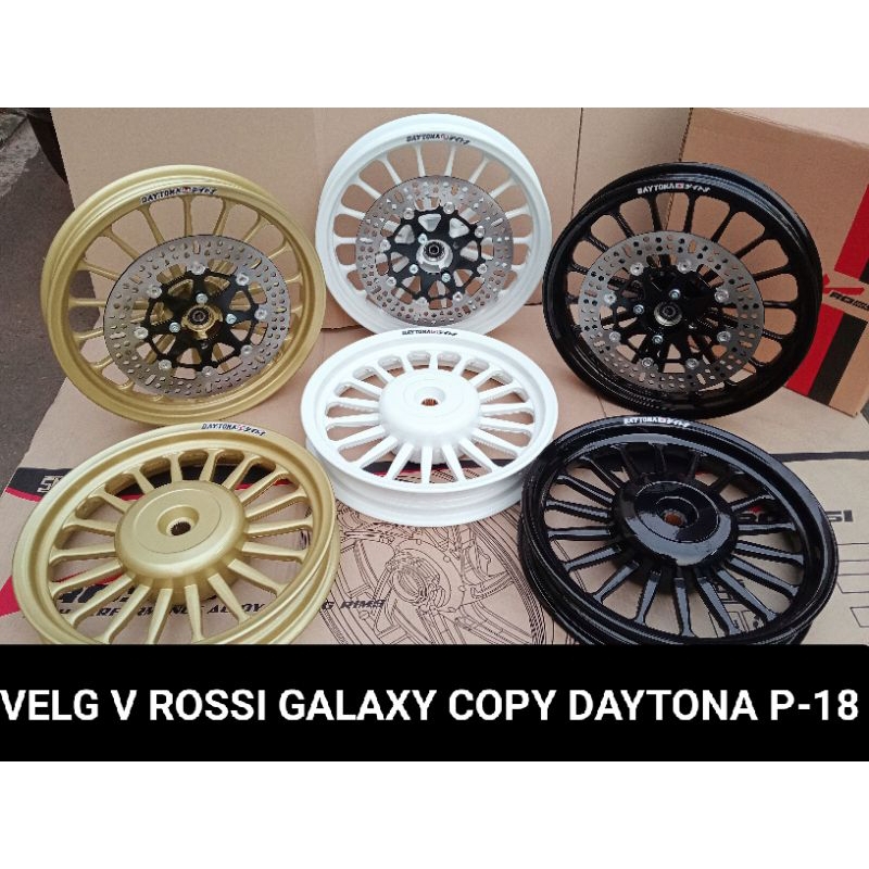Jual VELG/PELAK VELAK RACING V ROSSI GALAXY 2 COPY DAYTONA PALANG 18 ...