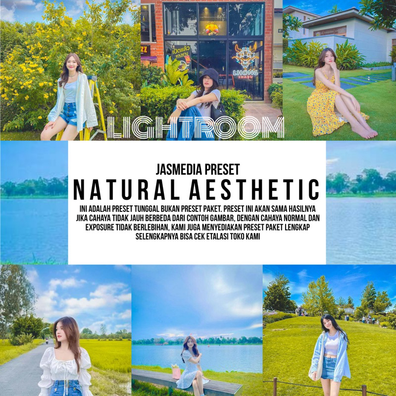 Jual PRESET LIGHTROOM NATURAL AESTHETIC PREMIUM PRESET - (iOS & ANDROID) - BEST SELLER ...