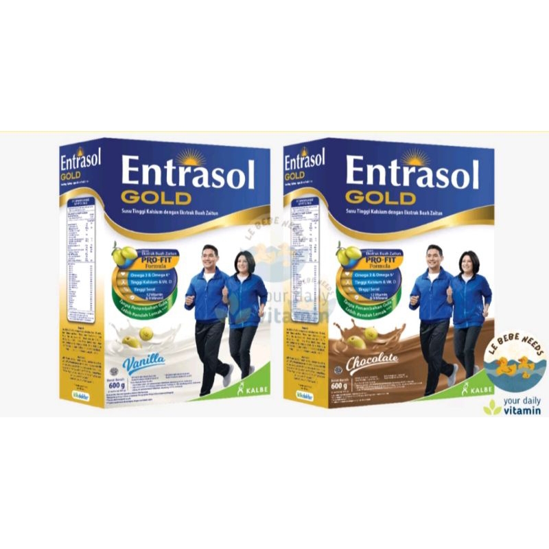 Jual Promo!!! Entrasol Gold Vanila 560gr (Exp 2026) | Shopee Indonesia