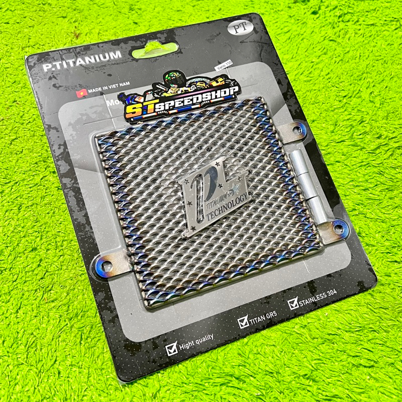 Jual Cover Radiator P Titanium Jaring Honda Vario 125 Vario 150 PCX 150 ...