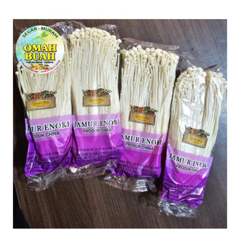 Jual Jamur Enoki Pack 100 gram | Shopee Indonesia