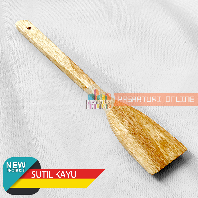 Jual SUTIL KAYU / Spatula / Sodet / Pengaduk Kayu | Shopee Indonesia