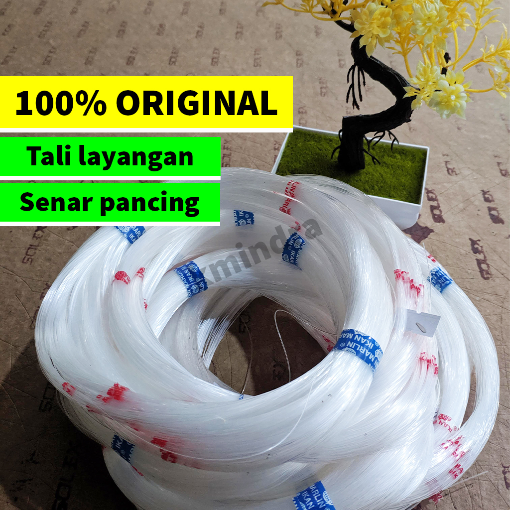 Jual Tali / Senar layangan cap ikan kakap original 1 roll panjang ...