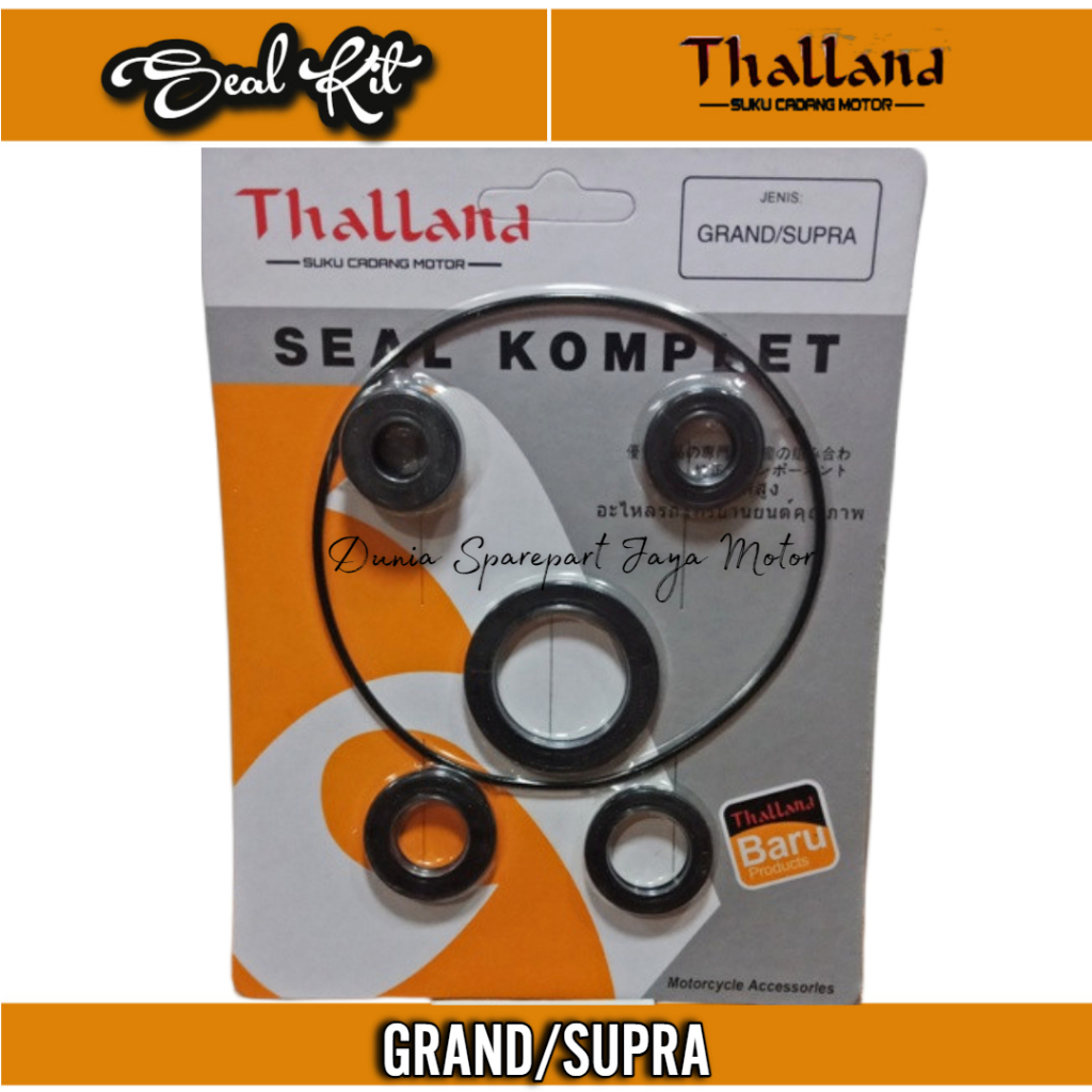 Jual SEAL KIT GRAND / SUPRA / SEAL KOMPLIT GRAND SUPRA / LEGENDA / ASTREA PRIMA THALLAND ...