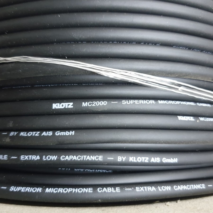 Jual Kabel Audio/Microphone - KLOTZ MC2000 original germany - 1 Meter | Shopee Indonesia