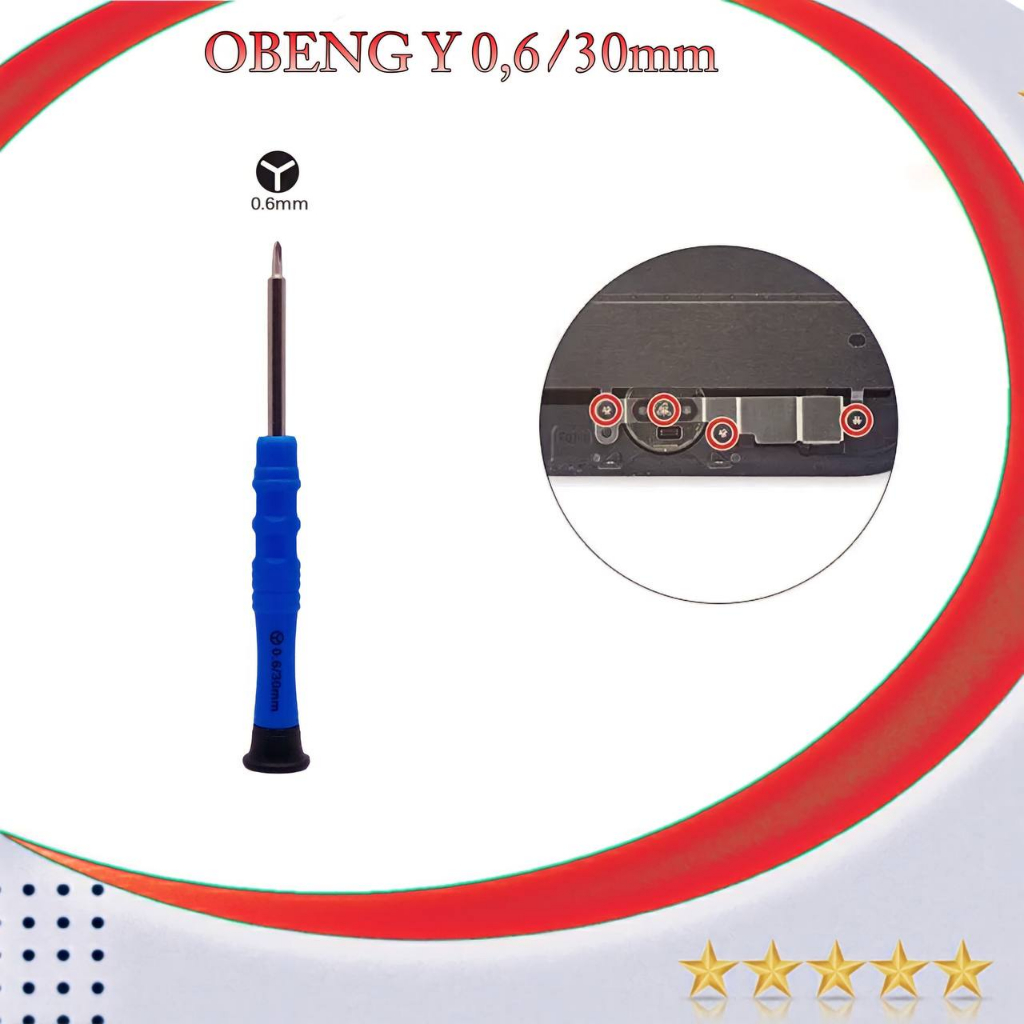 Jual OBENG Y 0.6/30MM SATUAN ORIGINAL NEW | Shopee Indonesia