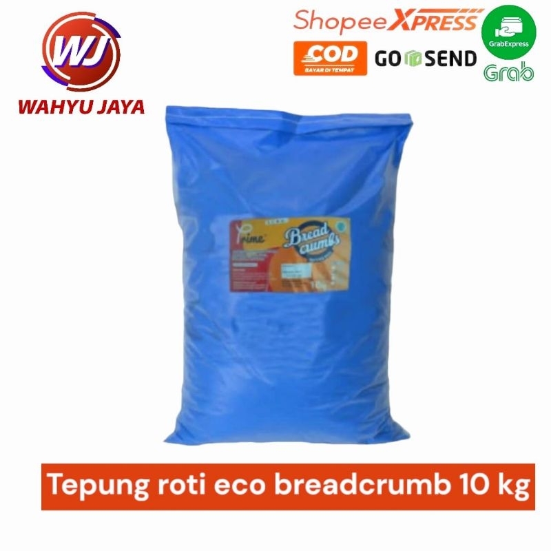 Jual Tepung roti eco breadcrum zak 10kg/Tepung Roti laskar 10kg ...