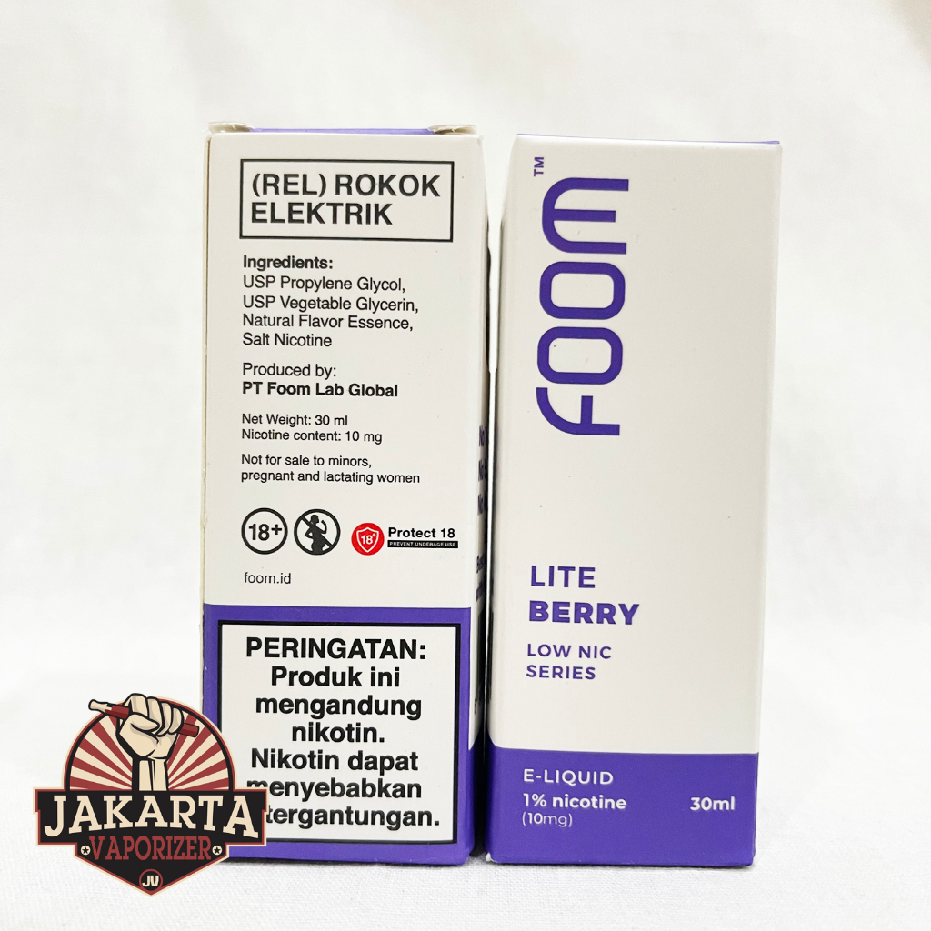 Jual [SALT] FOOM LITE BERRY SALTNIC 30ML 10MG BY FOOM LAB | Shopee ...