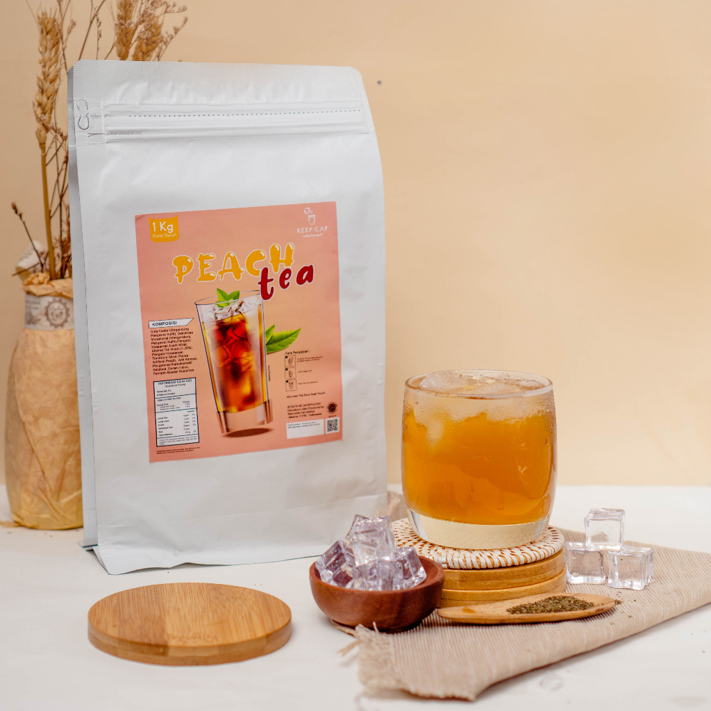 Jual Keep Cap Powder Drink Peach Tea - Bubuk Minuman Teh Persik | Shopee Indonesia
