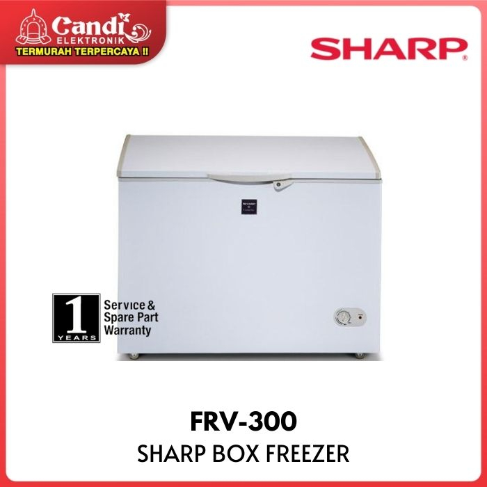 Jual SHARP BOX FREEZER FRV-300 250 LITER CHEST FREEZER | Shopee Indonesia