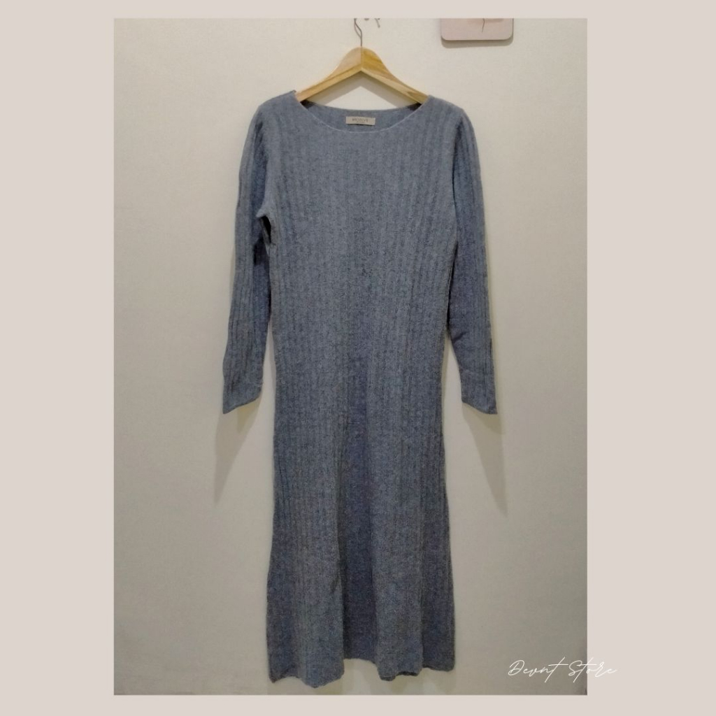 Jual Long Dress Rajut Kualitas Premium | Shopee Indonesia