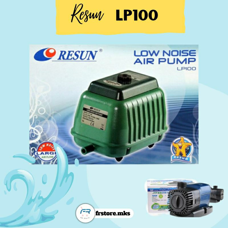 Jual RESUN Lp 100 - POMPA AIR AKUARIUM/KOLAM IKAN | Shopee Indonesia