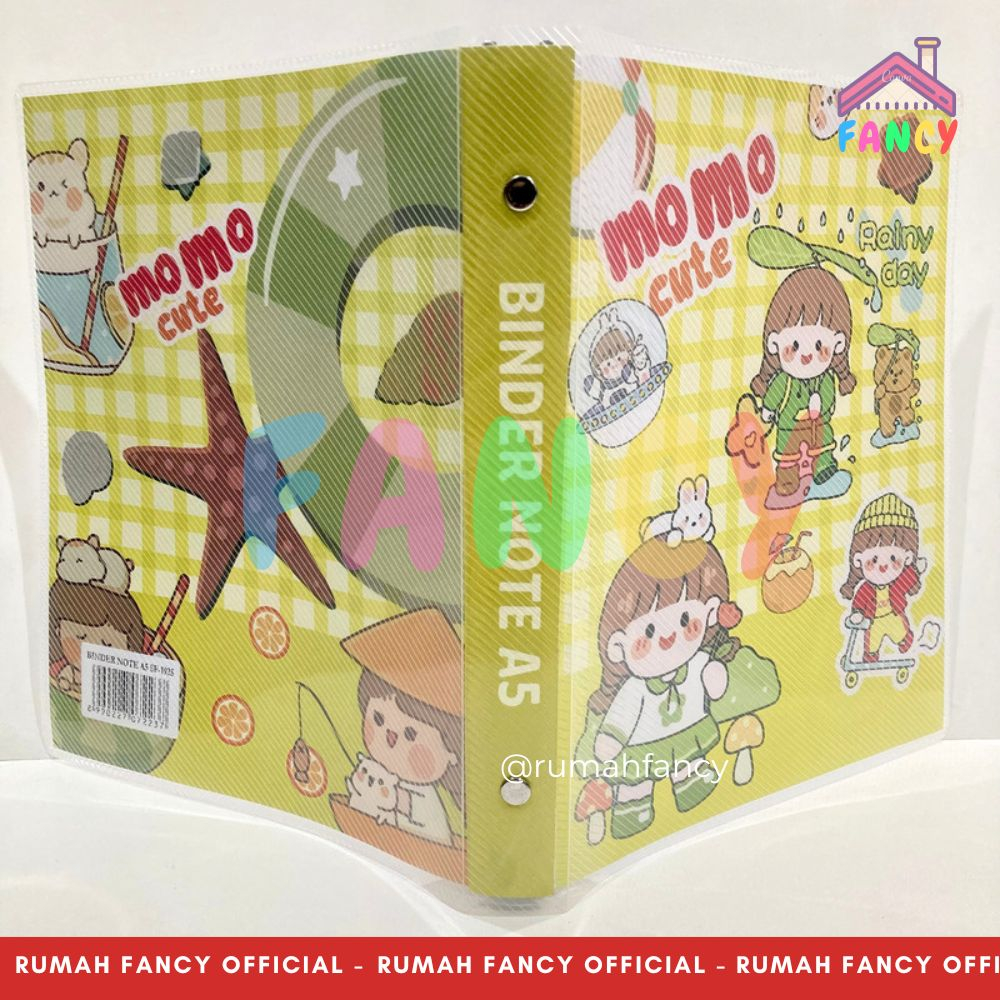Jual Map Binder Notes Plastik Besi Motif Printing Ukuran A5 / Map file ...