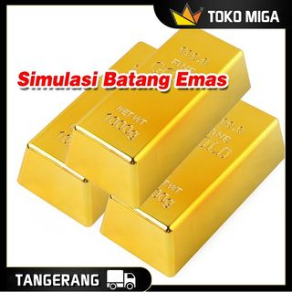 Jual 1000g Pirate Gold Bar Treasure / Emas Simulasi / Mainan Batangan ...