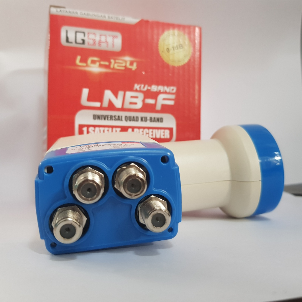 Jual LNB Ku Band LG SAT Kwarto 4out Receiver LNB ku lg sat 4tv cocok ...