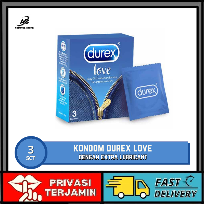 Jual Kondom Durex Love Isi 3 Sachet Condom Dengan Extra Pelumas | Shopee Indonesia