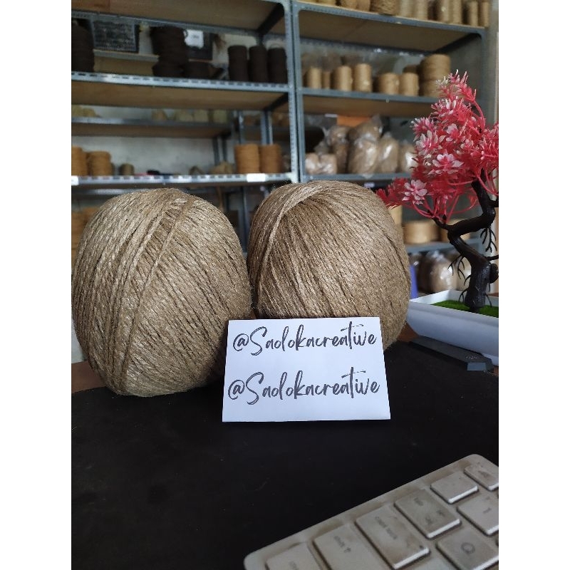 Jual Tali Goni | Tali Rami | ukuran 2mm 500 gram | tali hampers | tali ...