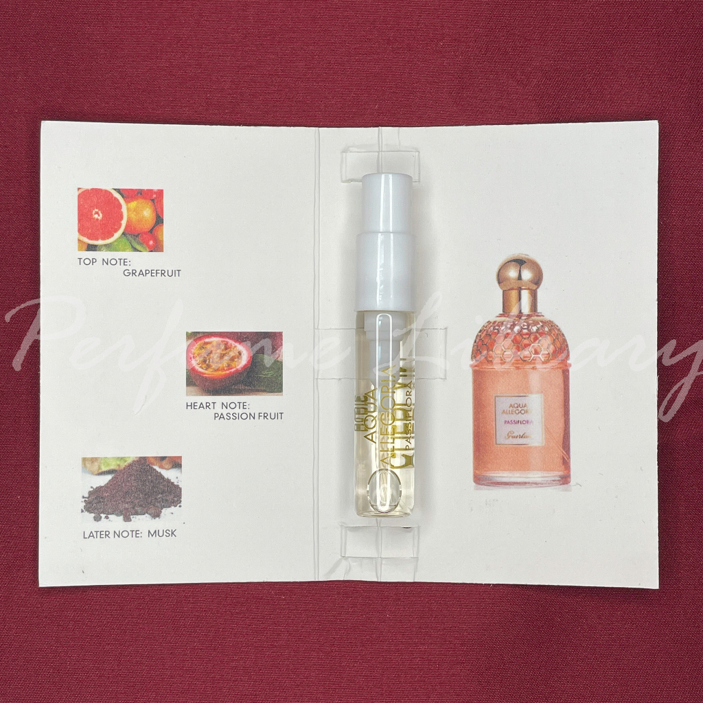 Jual Contoh Parfum Guerlain Aqua Allegoria Passiflora, 2018 | Shopee ...