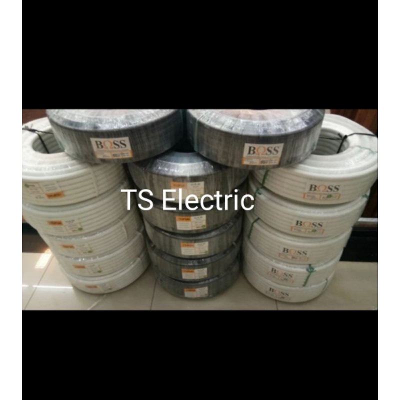 Jual Fleksibel / Flexible Conduit PVC Ukuran 25mm Merk BOSS @50M ...