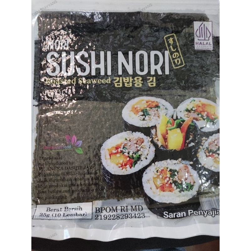 Jual SUSHI NORI (ROASTED SEAWEED) | Shopee Indonesia