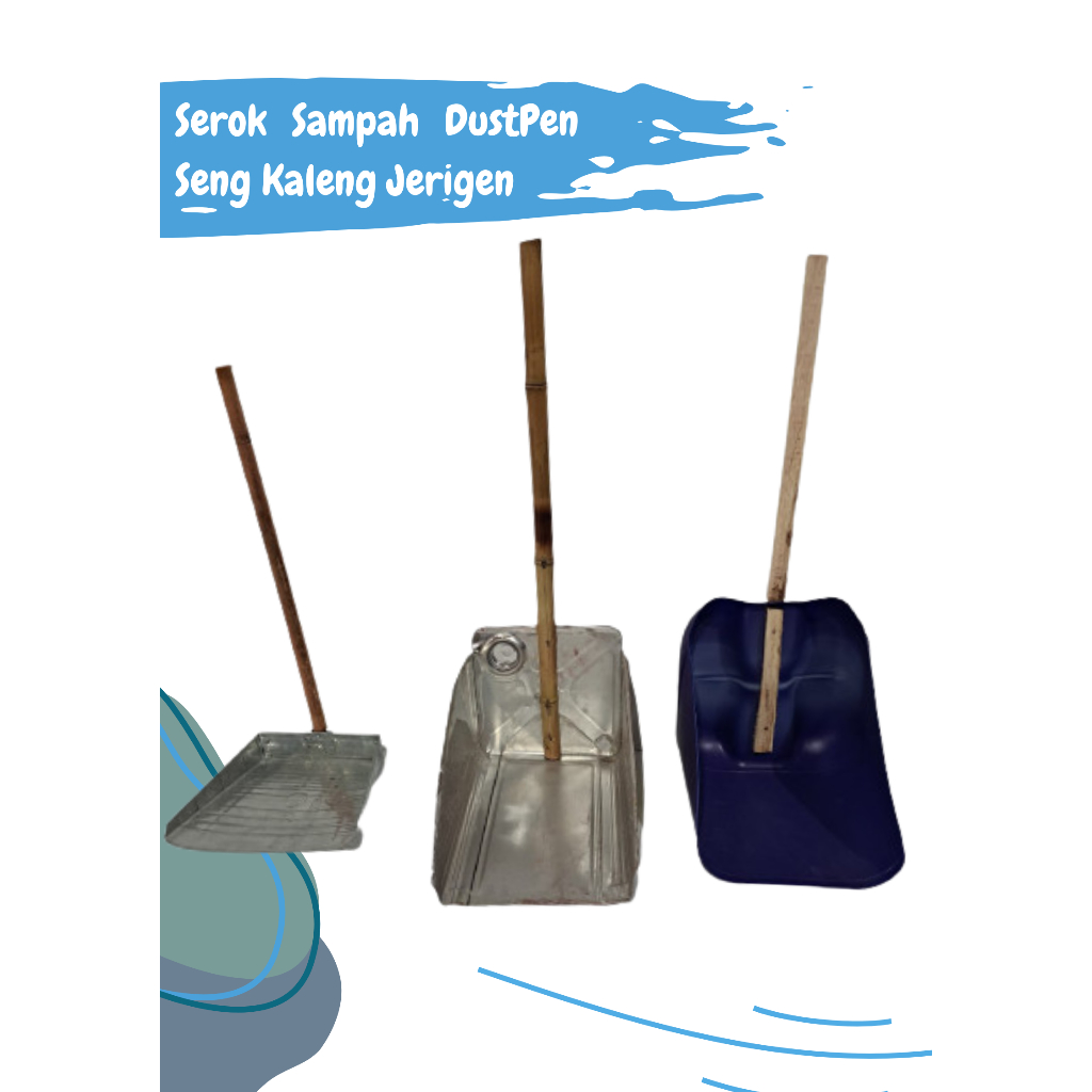 Jual Serok Sampah DustPen Seng Kaleng Jerigen | Pengki Taman DAUR ULANG ...
