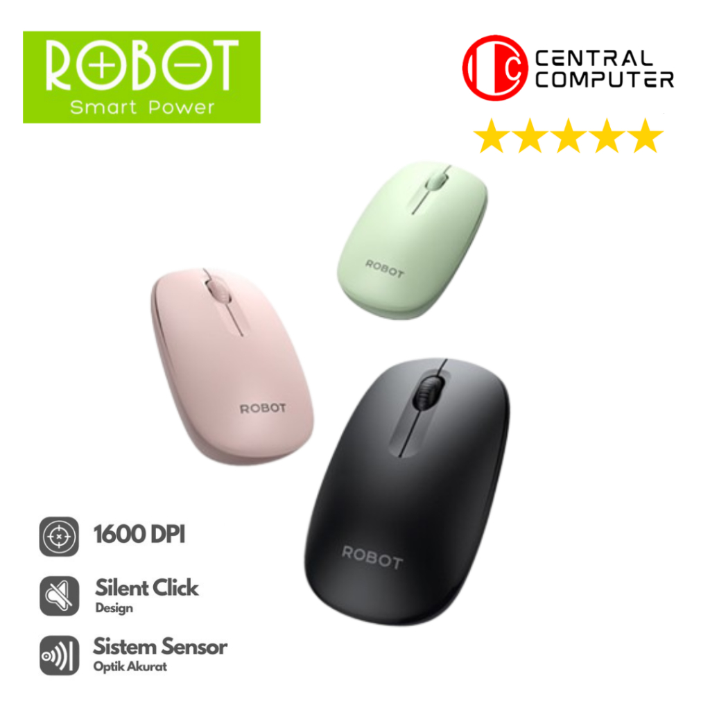 Jual ROBOT MOUSE WIRELESS M260 2.4G | Shopee Indonesia