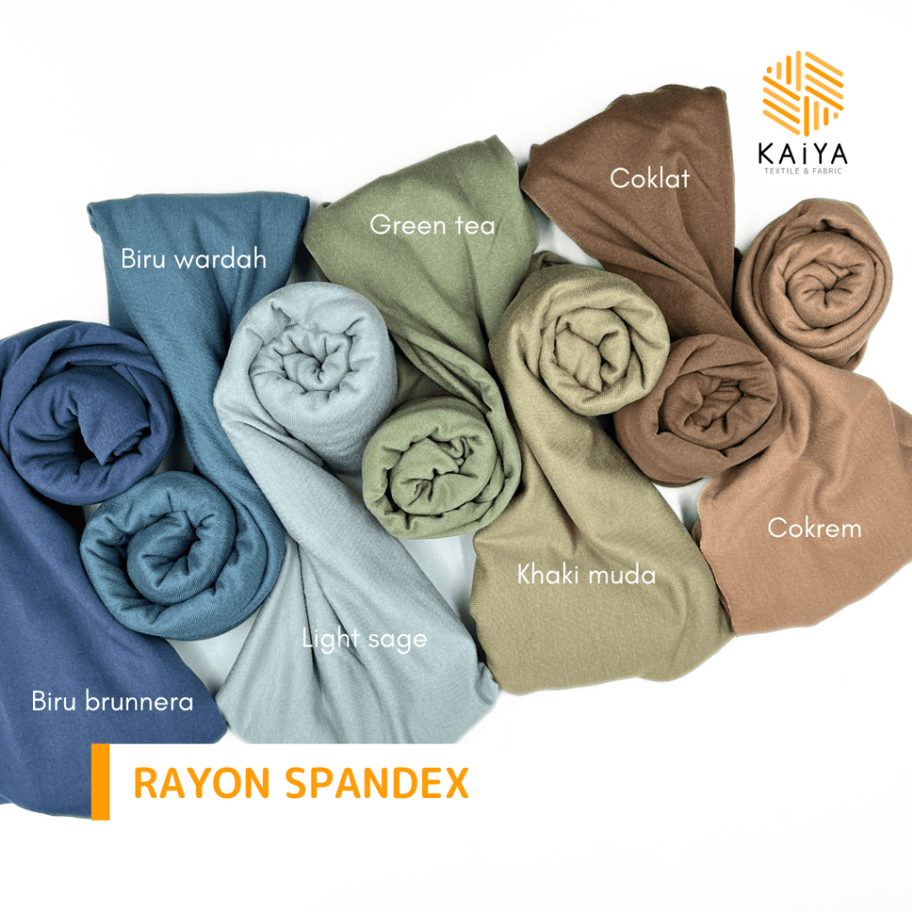 Jual Bahan Kain Rayon Spandex per 0,5 Kg | Shopee Indonesia