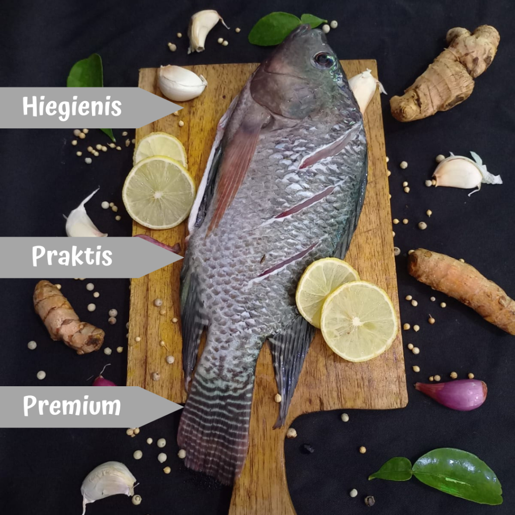 Jual IKAN NILA HITAM TANPA BUMBU PER PACK (500GR) | Shopee Indonesia