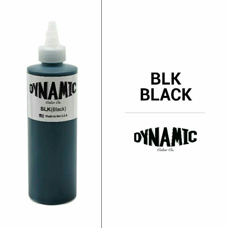 Jual Tinta tattoo Dynamic original USA ( BLK ) | Shopee Indonesia