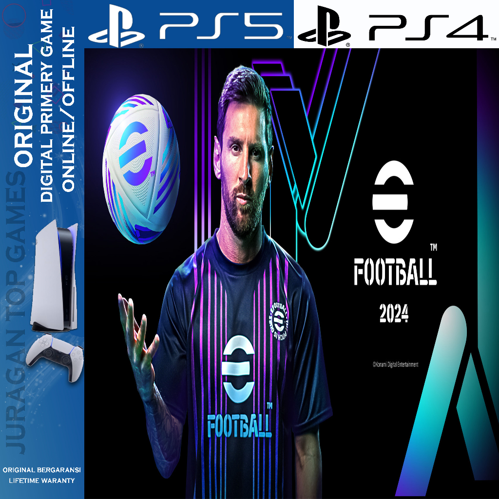 Jual eFootball 2025 PS4 & PS5 Digital Sharing - Primery | Shopee Indonesia