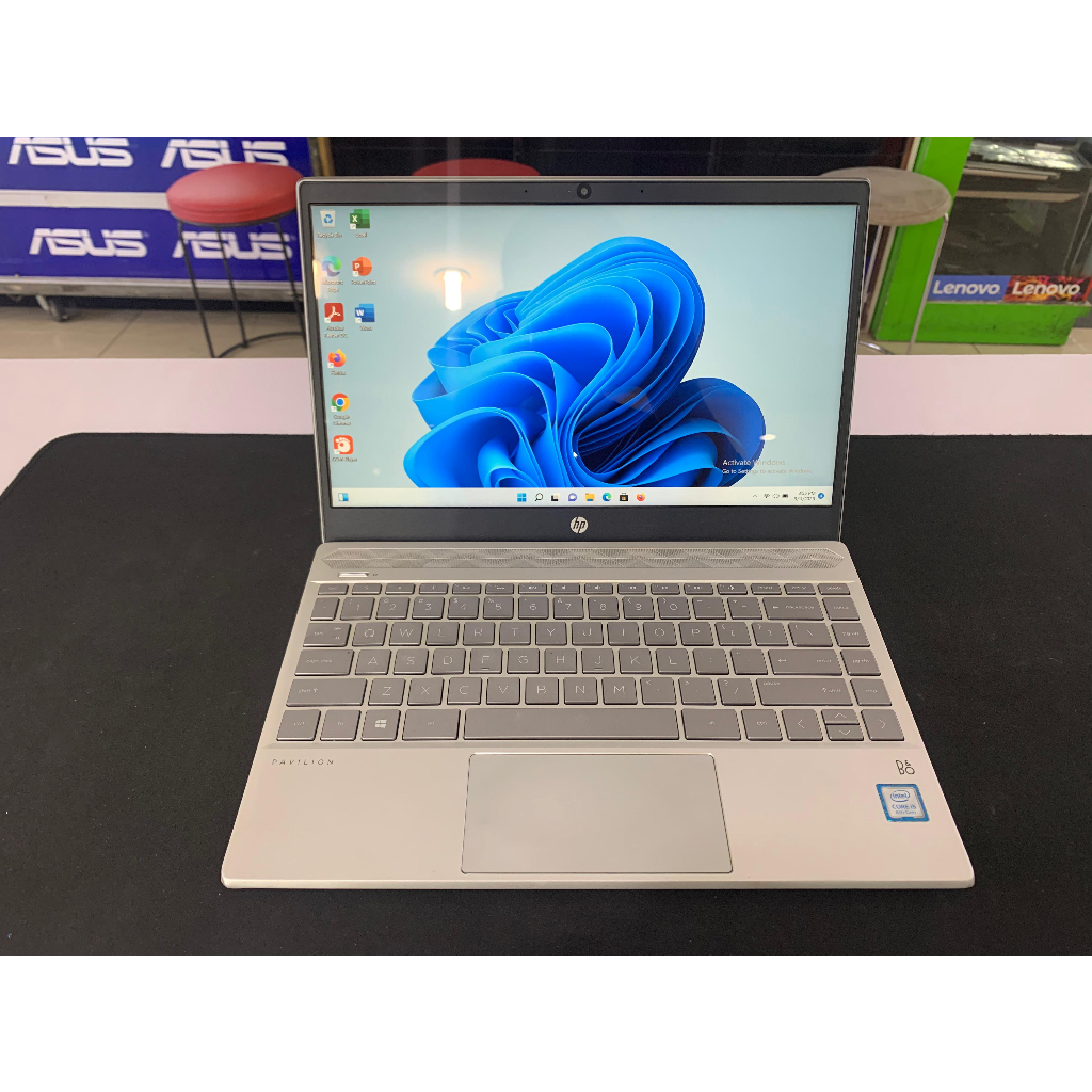 Jual Laptop Second HP Pavilion 13 i5 8265U Ram 8GB SSD 256GB | Shopee ...