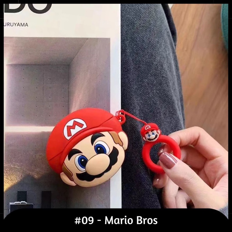 Jual CASING PODS CARTOON 3D PRO / GEN 3 | casing airpod inpods mini ...