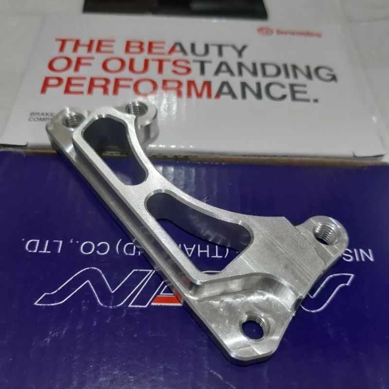 Jual Braket kaliper 2P piringan 220mm, piringan standar ( Honda beat Vario 125 ktc kytaco Brembo ...