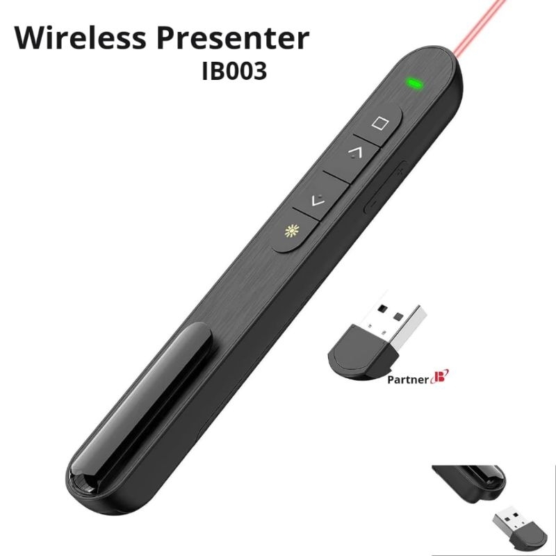 Jual Laser Pointer Pen Pointer Presentasi Wireless Presenter 2.4GHz ...